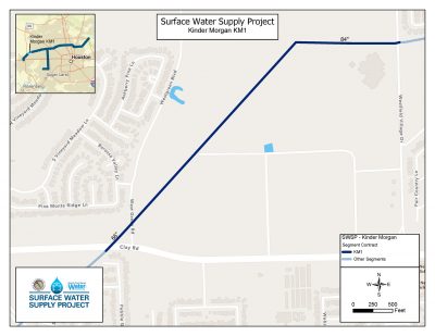 Kinder Morgan (KM1 - KM6) - Surface Water Supply Project - Houston, Texas